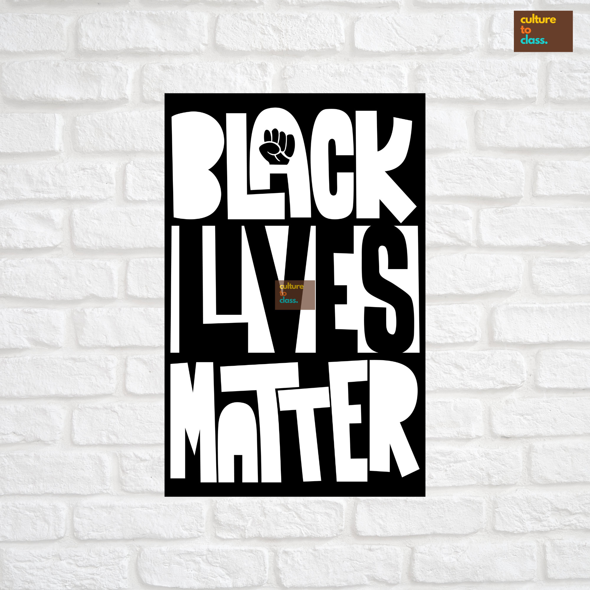 Black Lives Matter Digital Download BLM Poster Diversity in - Etsy