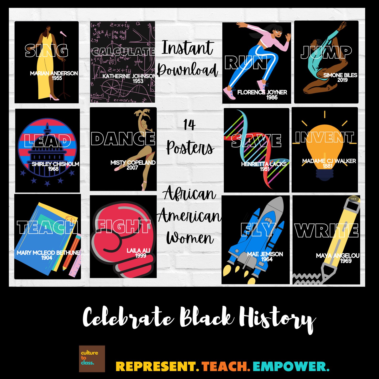 Black Girl Magic Bulletin Board Kit - Etsy