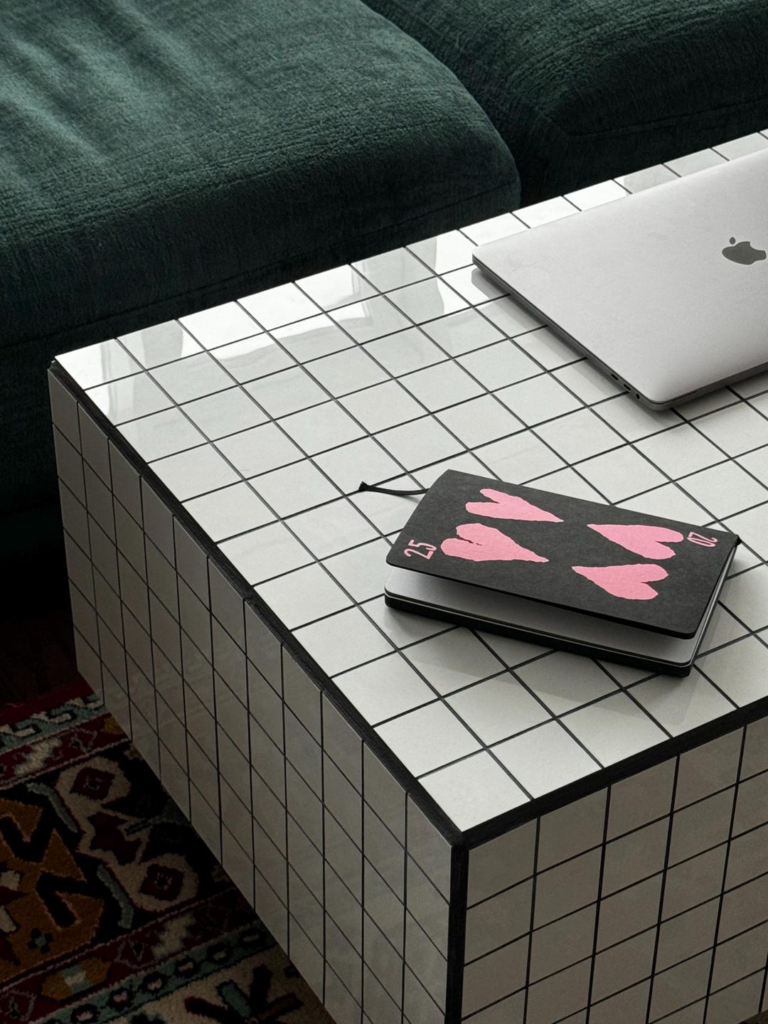 Large Tiled Table for the Living Room. Coffee Table. Set up a Table ...