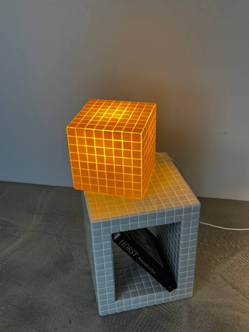 Tile Lamp, Designer Lamp, Home Decor, Interior Design, Lamp in the Room ...