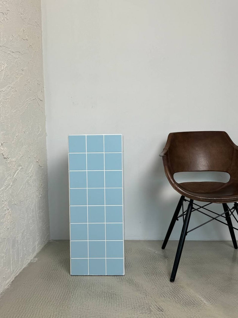 Tile Stand, Tile Table, Handmade Cube, Tile Table 10x10 Cm. Designer ...