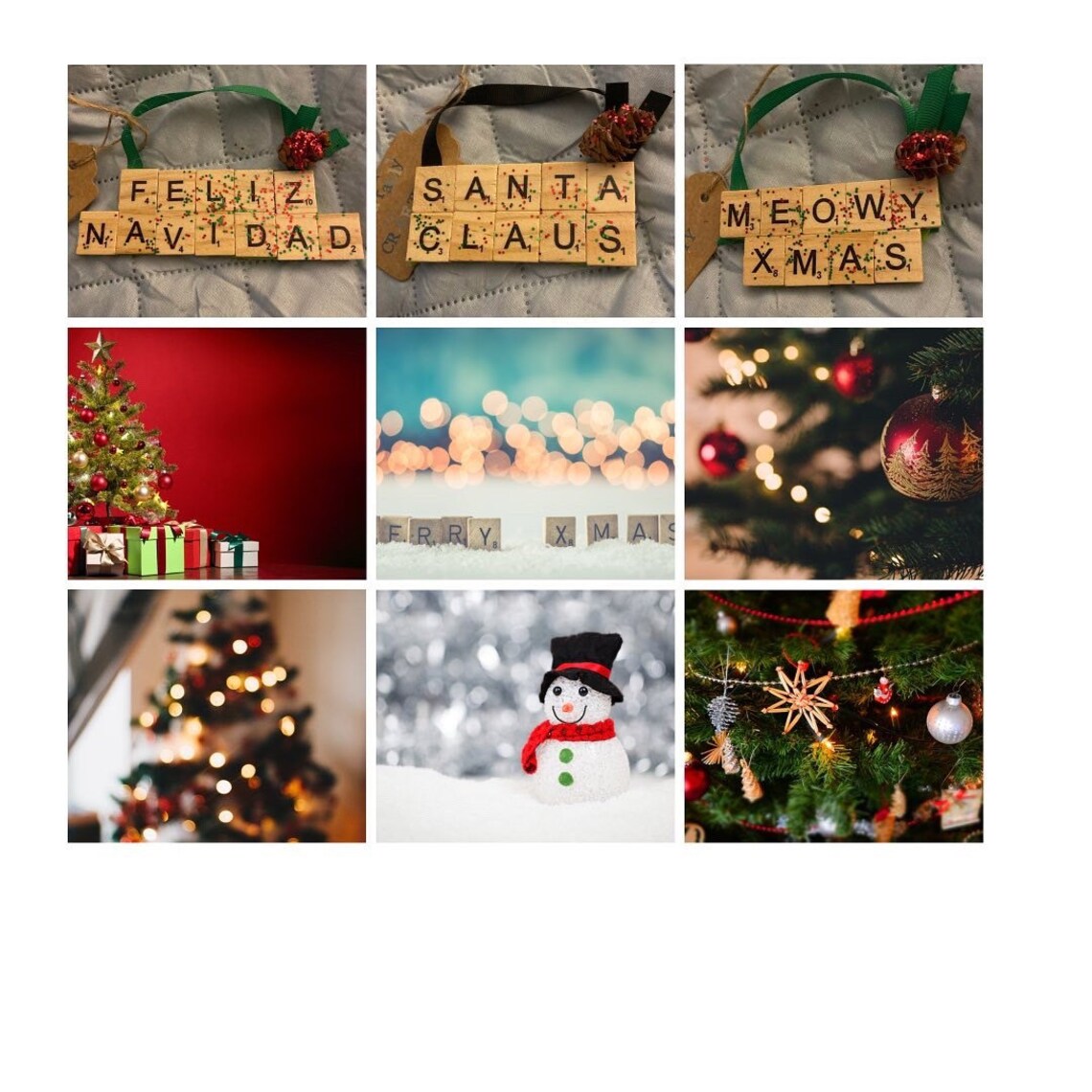 Handmade Game Tile Ornaments - Etsy