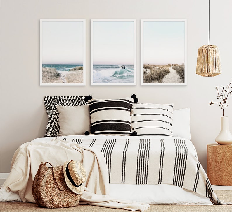 Beach Room Wall Art Coastal California Beach Pathway Poster - Etsy