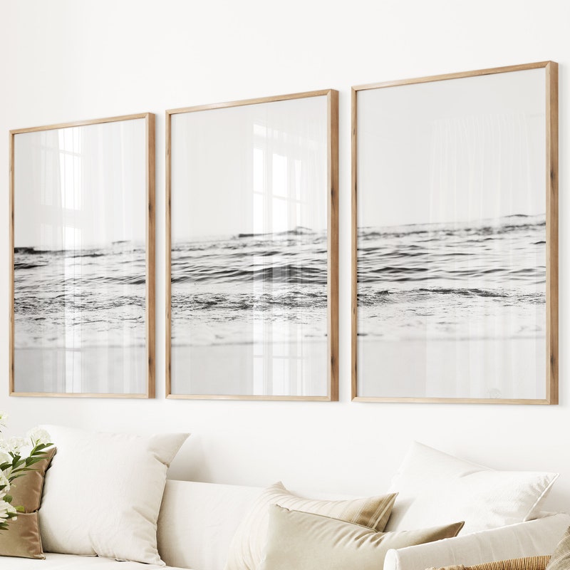 Ocean Waves Poster - Etsy