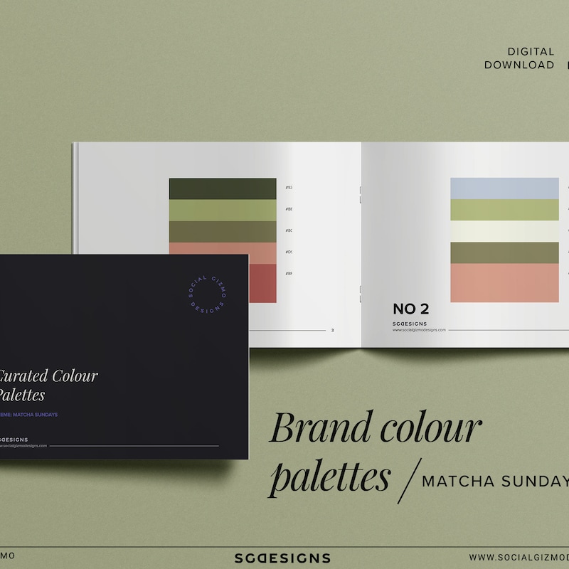 Sage Green Color Palette - Etsy