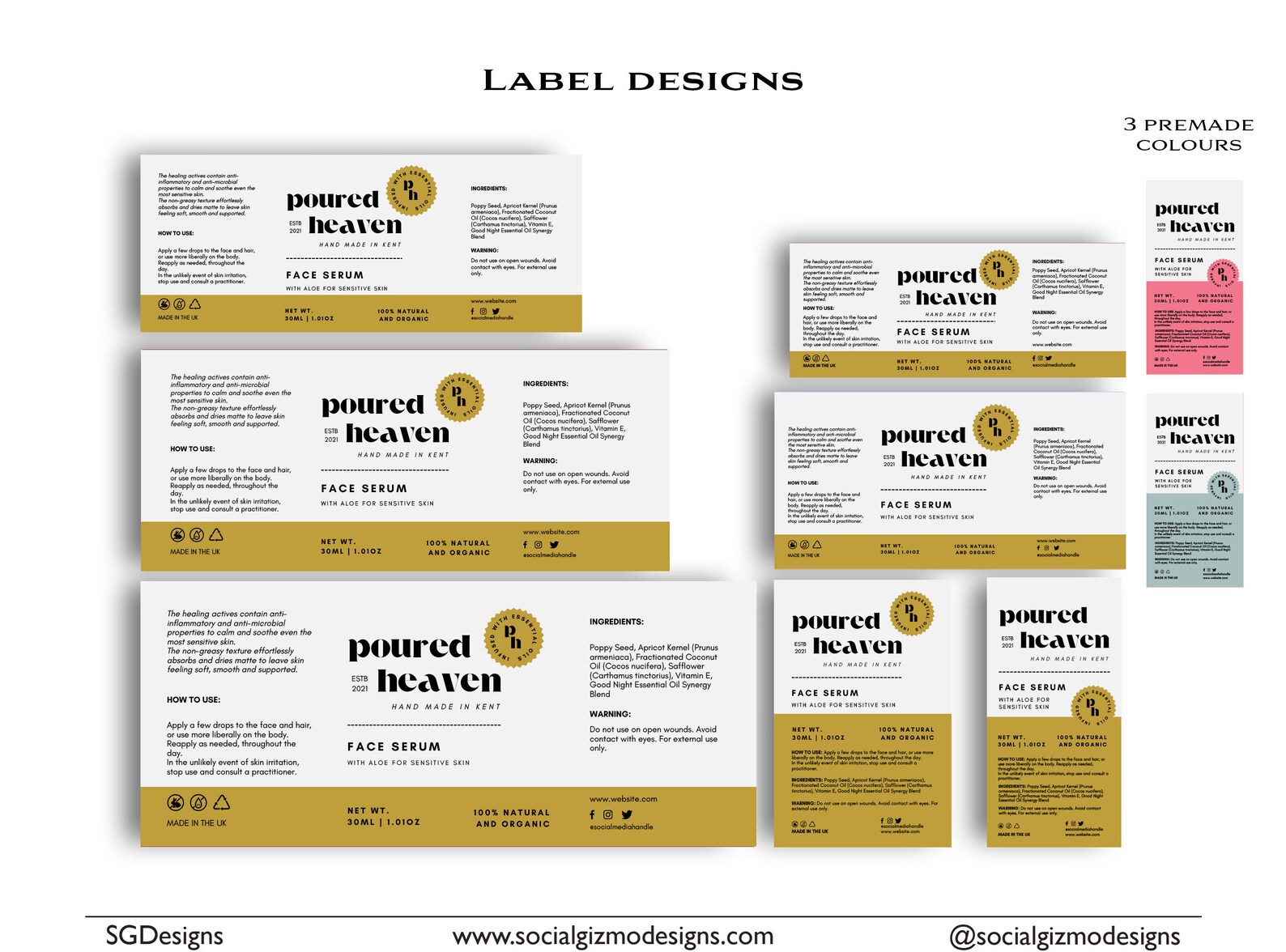 DIY Dropper Label Templates Retro Dropper Label Editable - Etsy UK