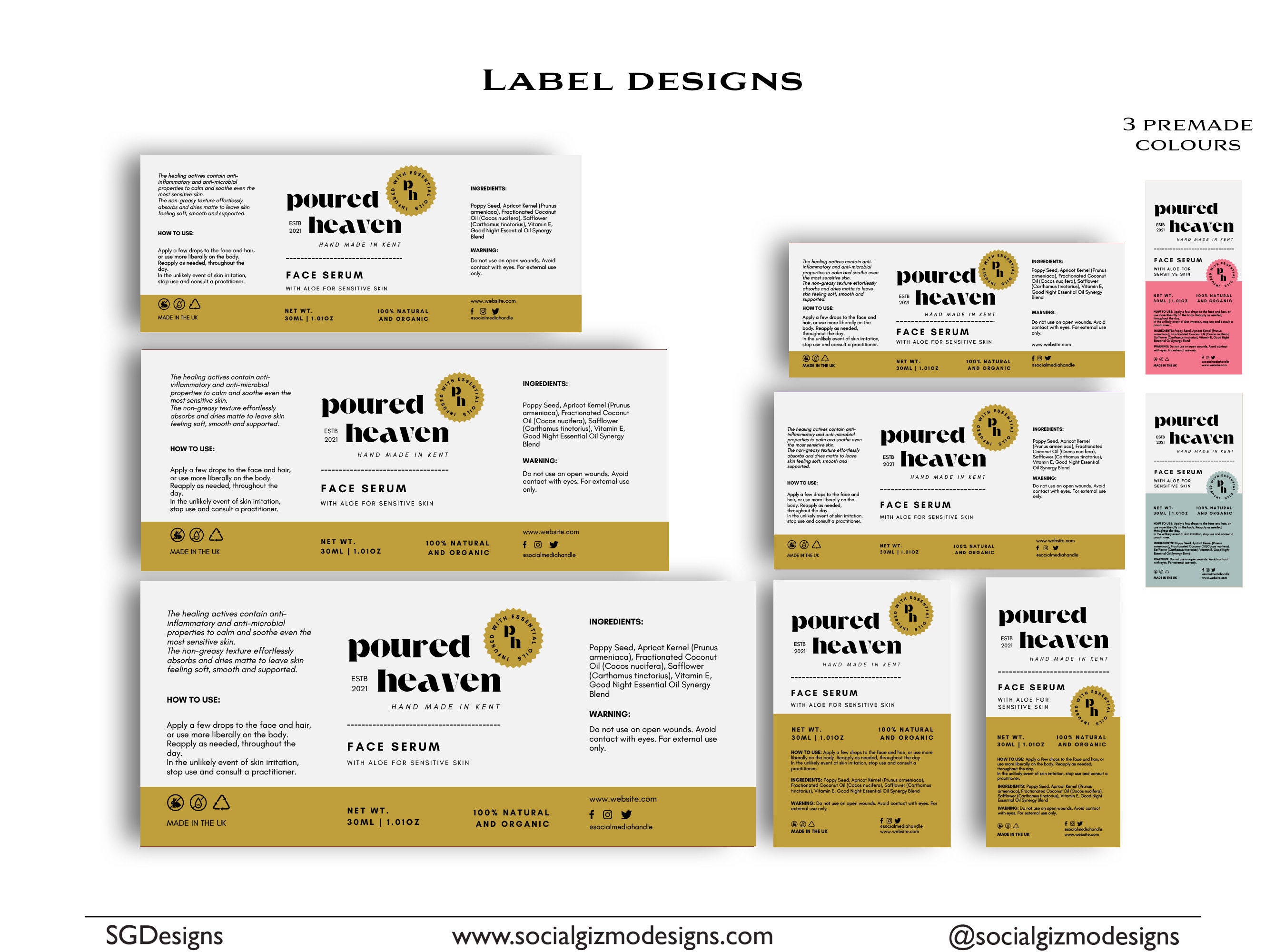 DIY Dropper Label Templates Retro Dropper Label Editable - Etsy UK
