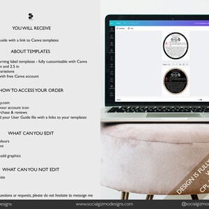 CLP Label Template, Candle Warning Labels, DIY Candle Warning Label ...