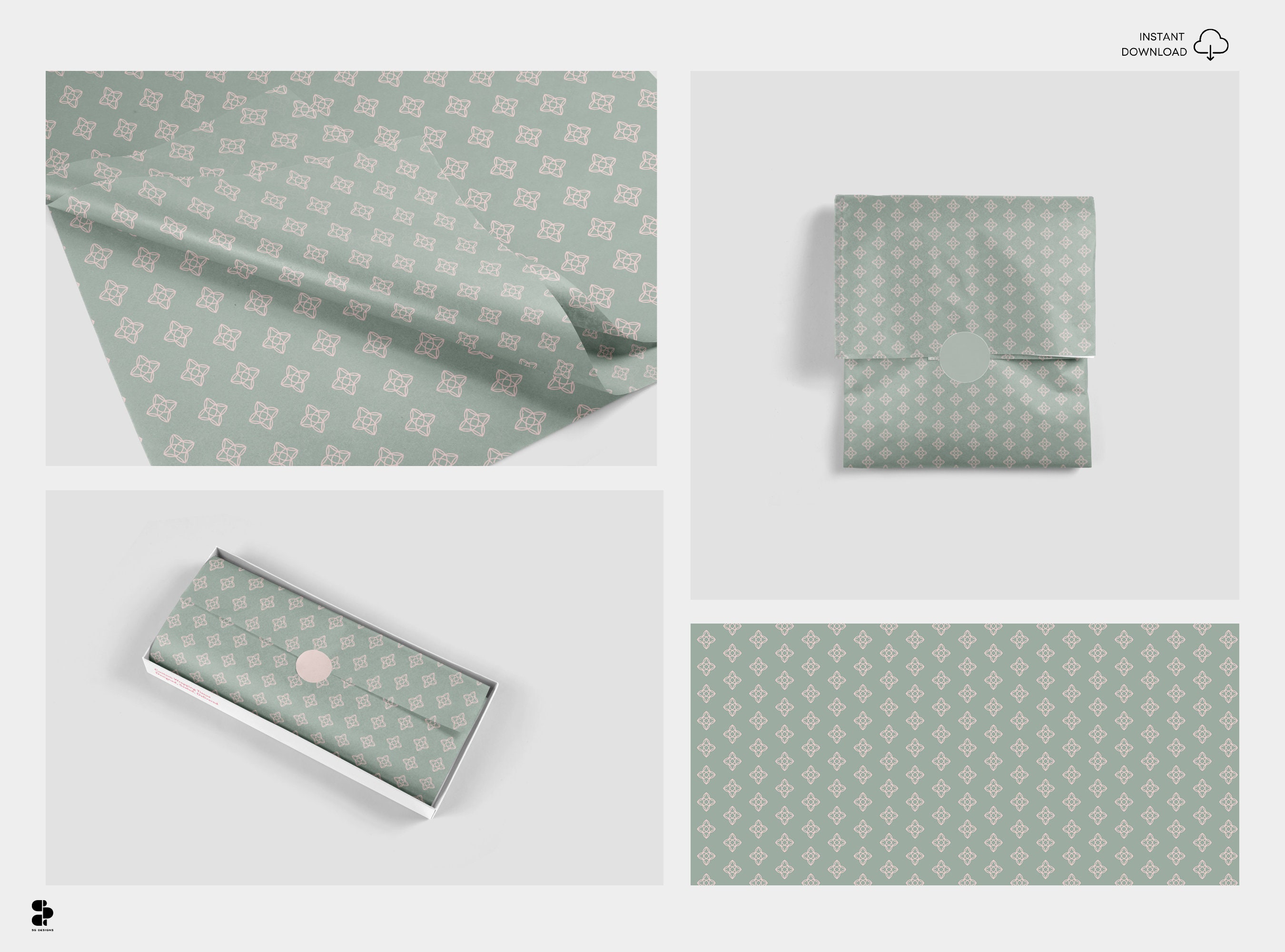 Digital Tissue Paper Tissue Paper Design Printable Paper - Etsy