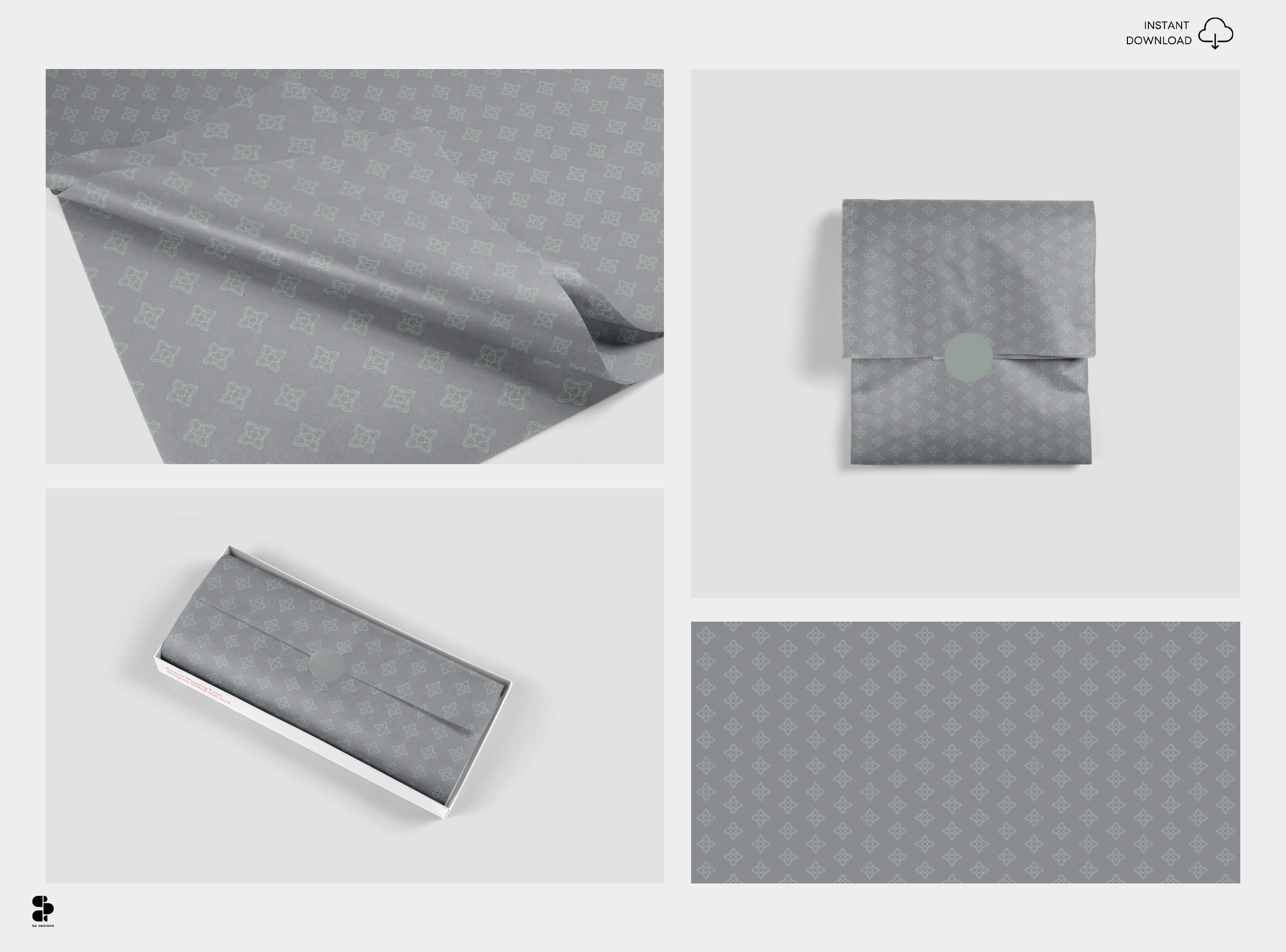 Digital Tissue Paper Tissue Paper Design Printable Paper | Etsy