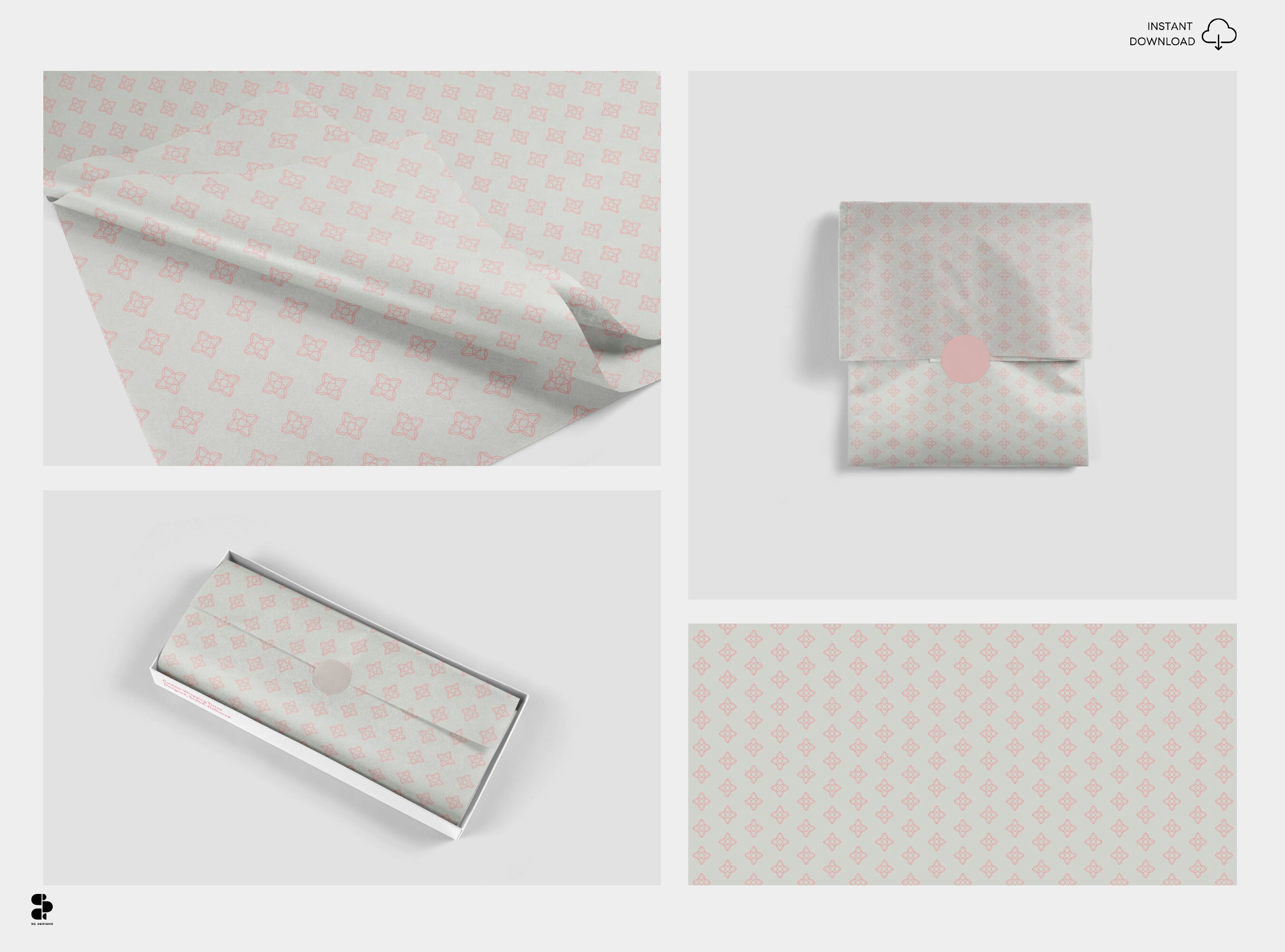 Digital Tissue Paper Tissue Paper Design Printable Paper - Etsy