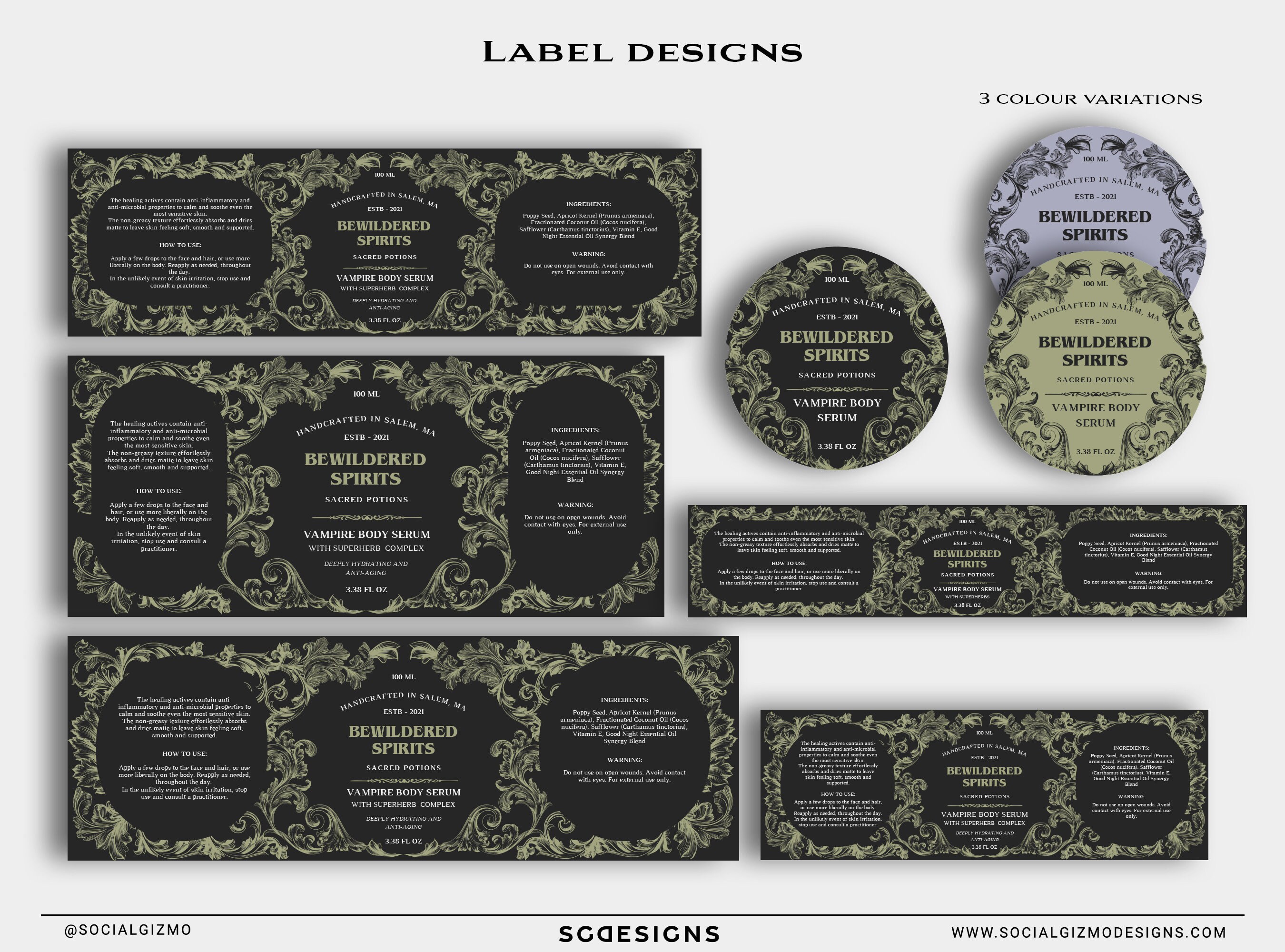 DIY Apothecary Body Product Labels Vintage Body Butter Label - Etsy
