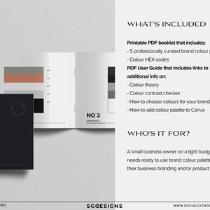 Brand Color Palette, Luxe Color Palette, Sophisticated Colour Schemes ...