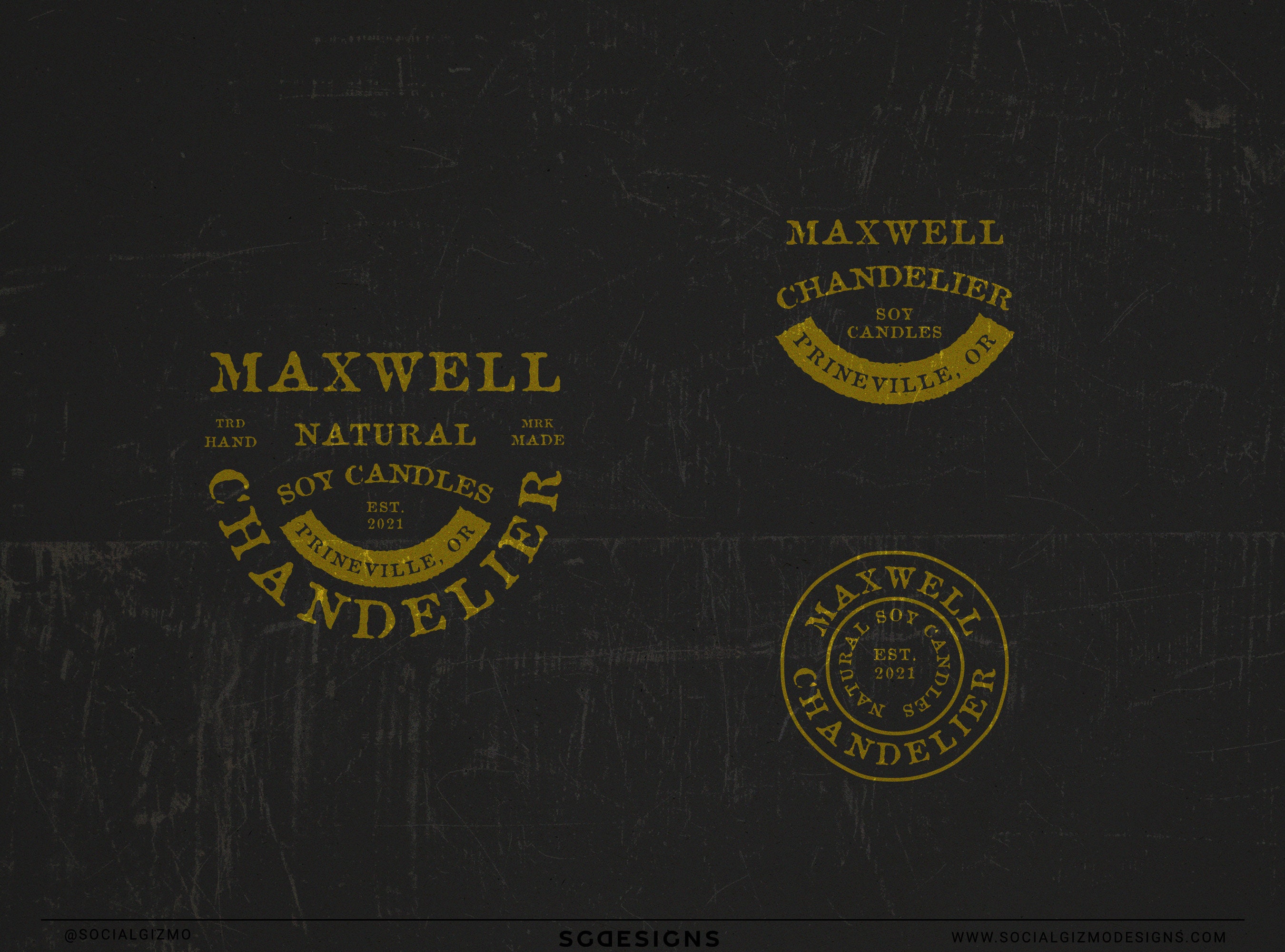 Rustic Logotype Badge Logo Set Design: Vintage Apothecary Stamp Style ...