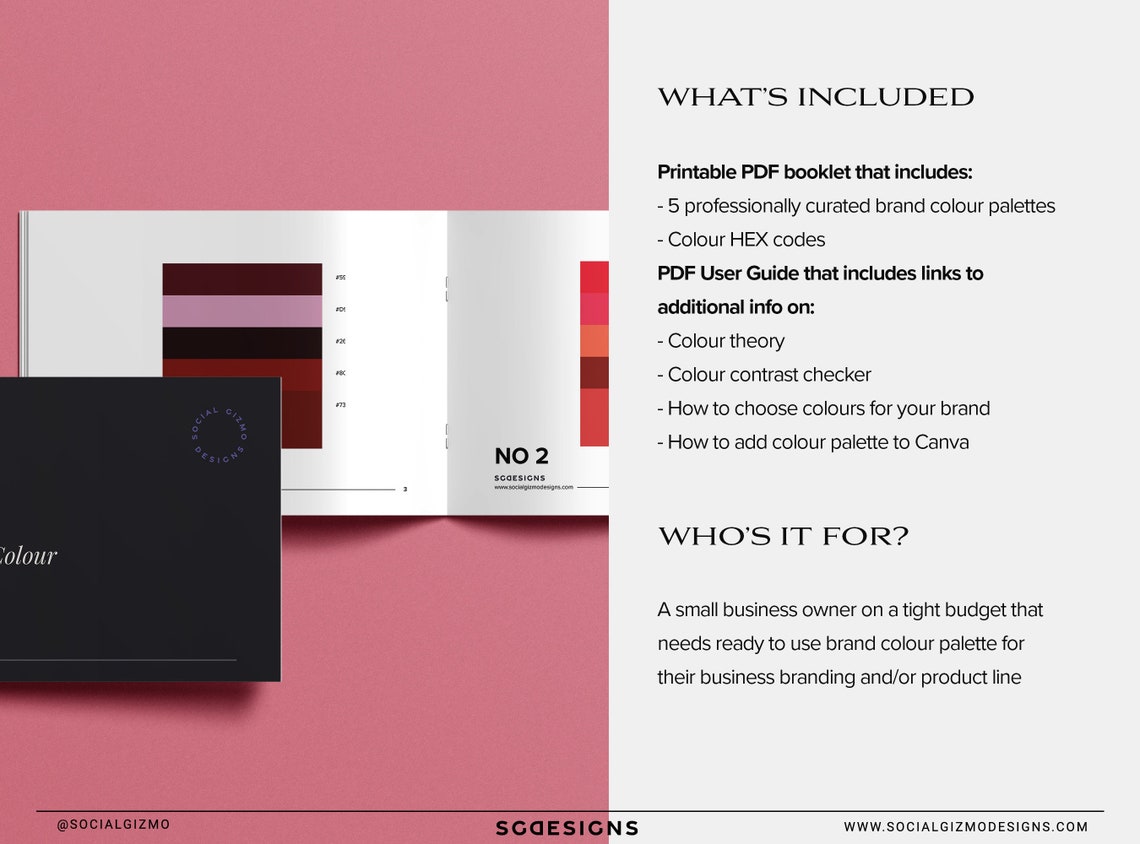 Brand Color Palette, Red Brand Color Palette, V-day Colour Schemes ...