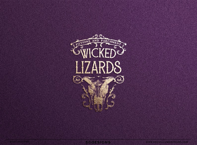 Witchy Logo Design Occult Logo Design Witchcraft Logo - Etsy