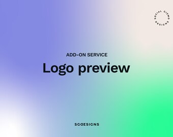 Logo Preview — Preview Any Logo Design With Your Business Name - Etsy