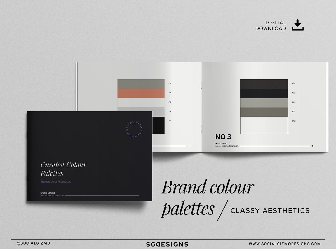Brand Color Palette, Luxe Color Palette, Sophisticated Colour Schemes ...