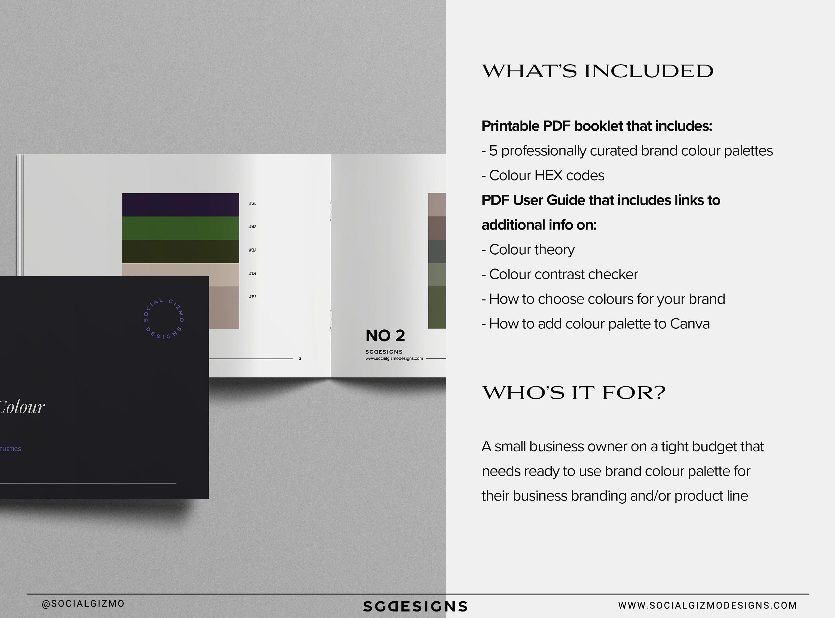 Brand Color Palette, White Witch Color Palette, Witchy Colour Schemes ...
