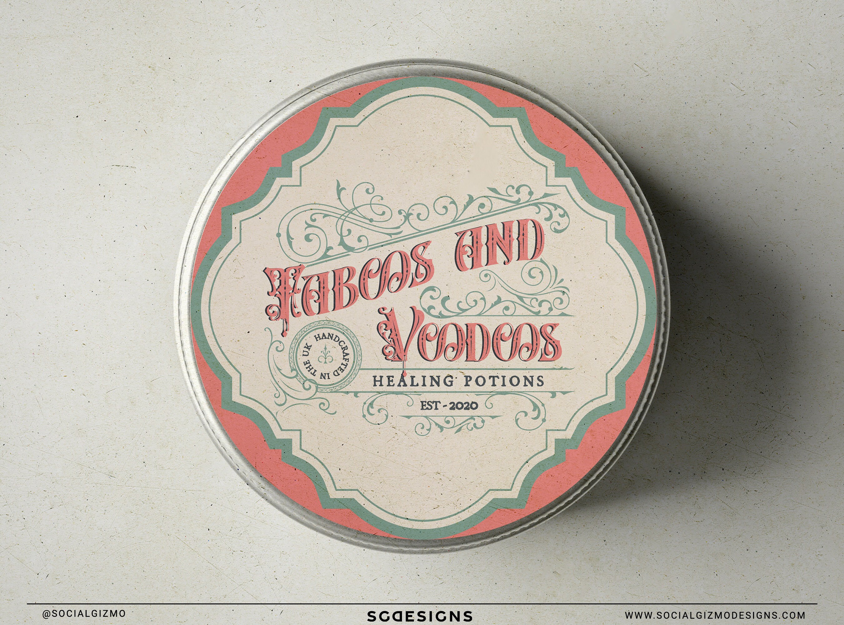 Victorian Vintage Logo Design