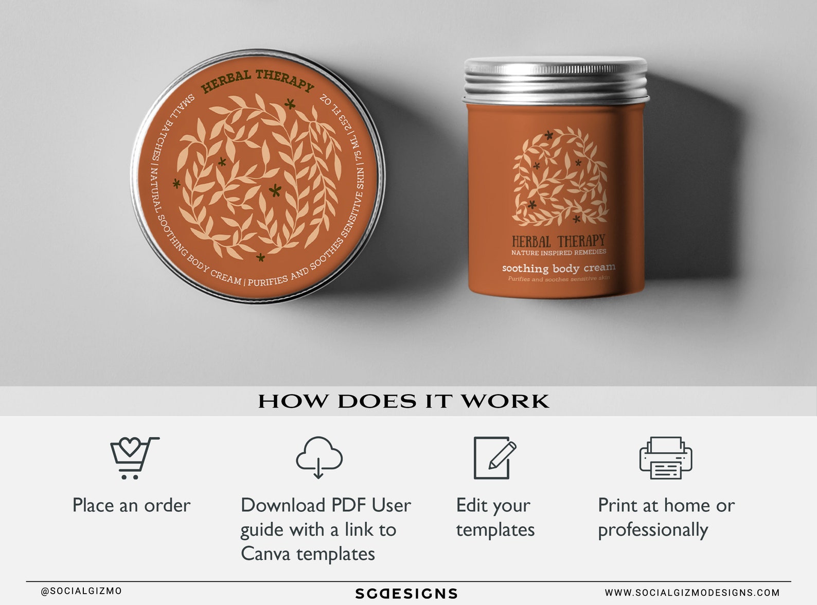 Editable Body Product Jar Label Template Apothecary Jar Label - Etsy UK