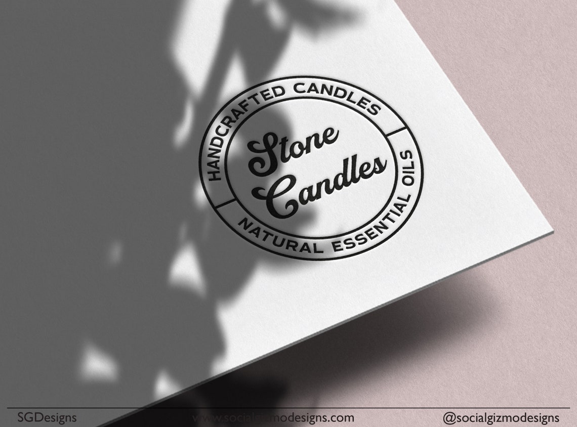 Round Logo Design Premade Logo Retro Logo Branding for - Etsy UK