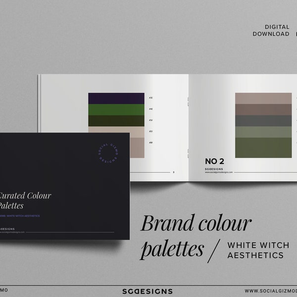 Witch Color Palette - Etsy