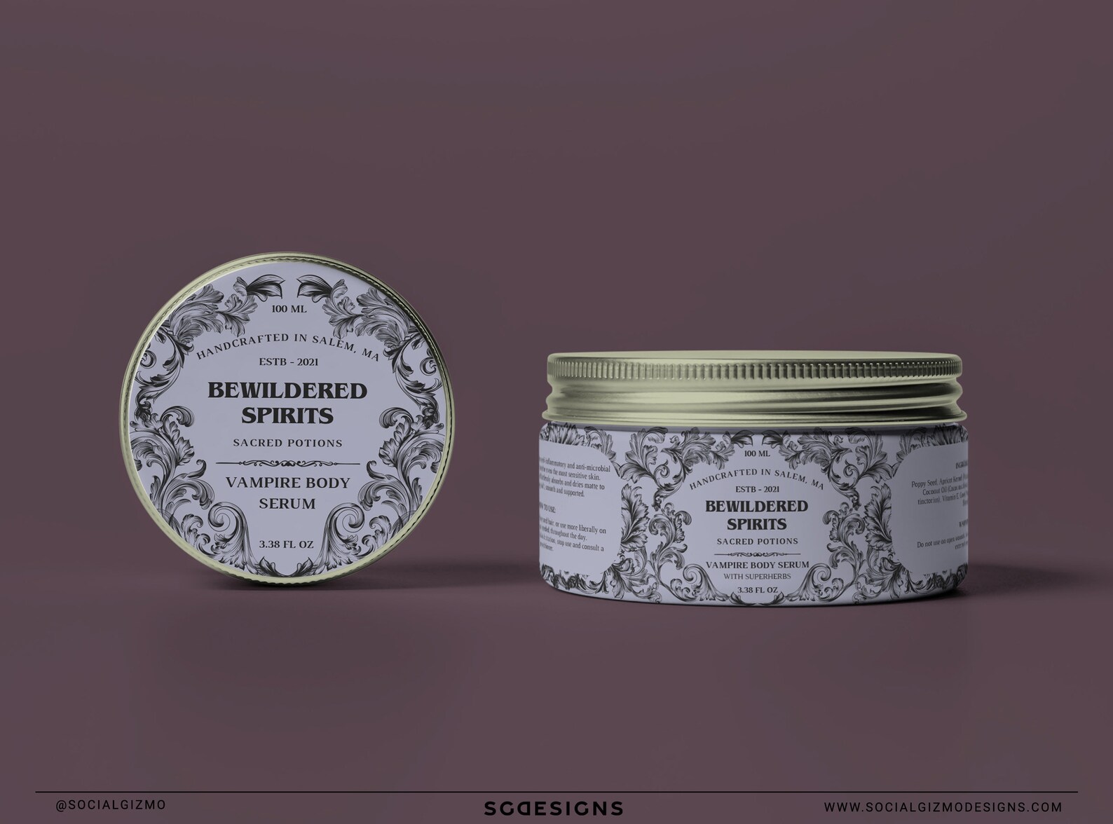 DIY Apothecary Body Product Labels Vintage Body Butter Label - Etsy