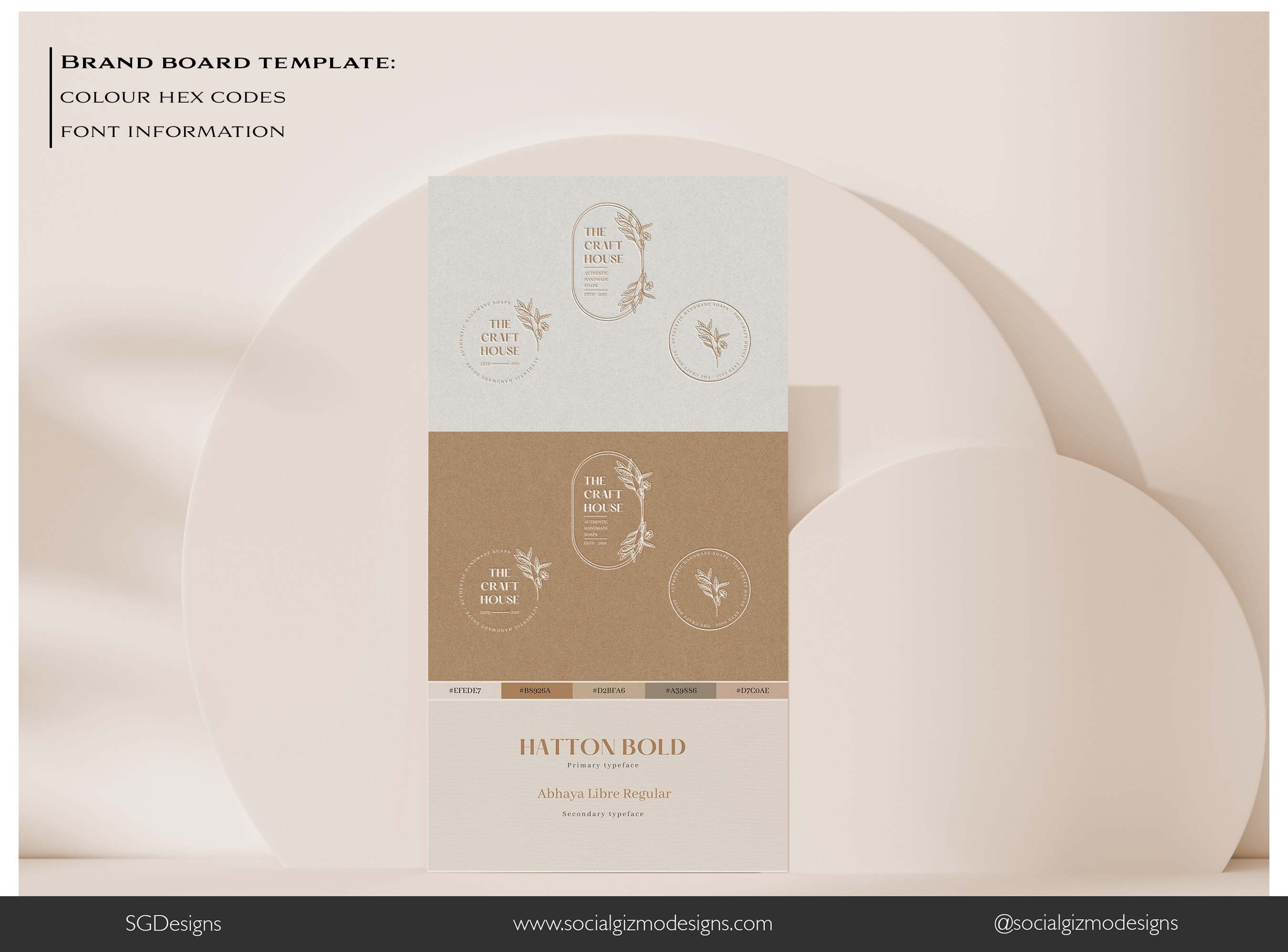 DIY Branding Kit DIY Logo Premade Logo Design Set Full - Etsy UK