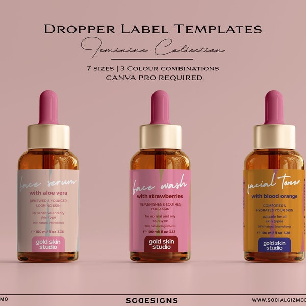 Serum Template - Etsy