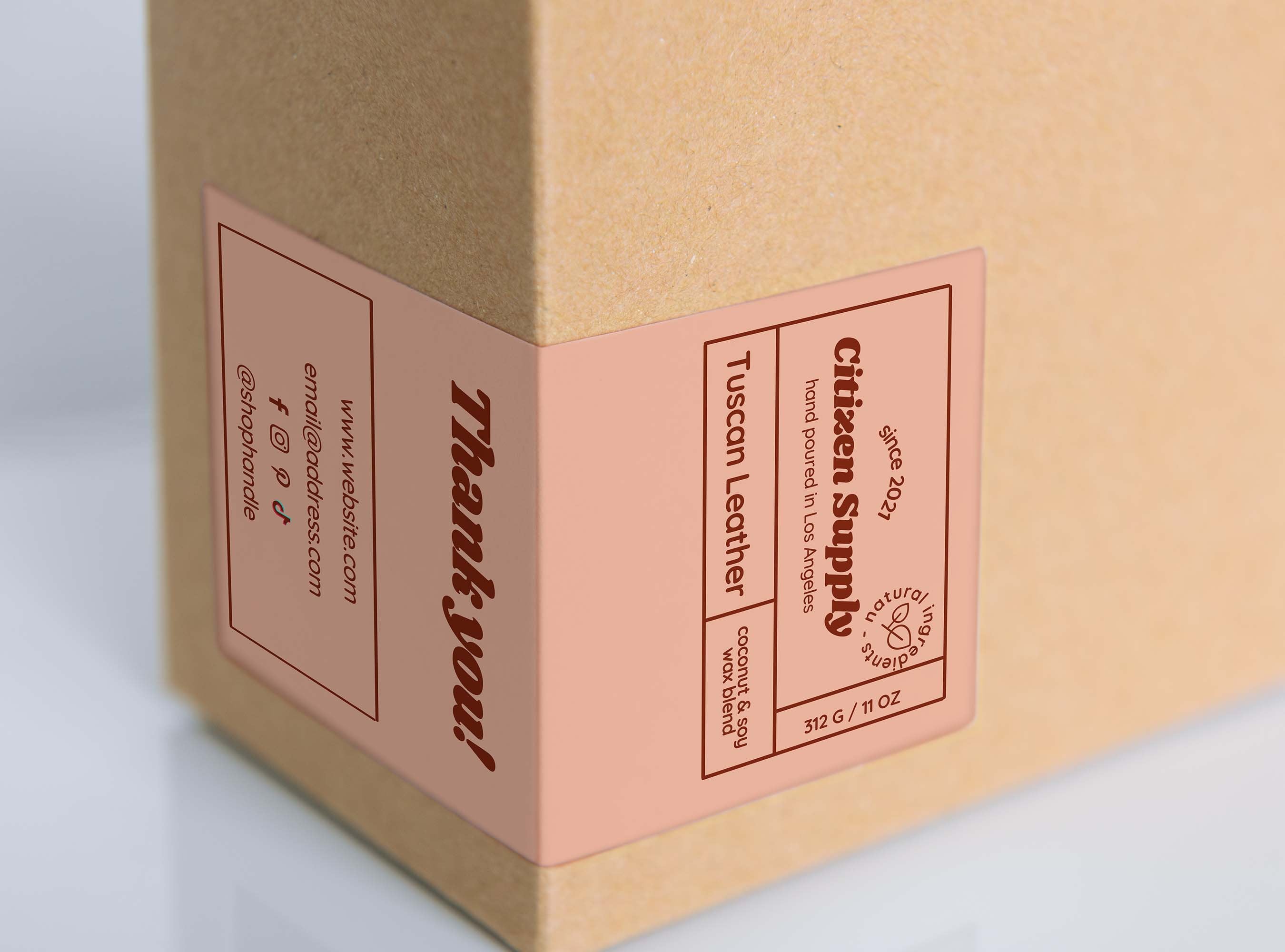 Box Seal Label Template Retro Sticker DIY Printable Retro - Etsy UK
