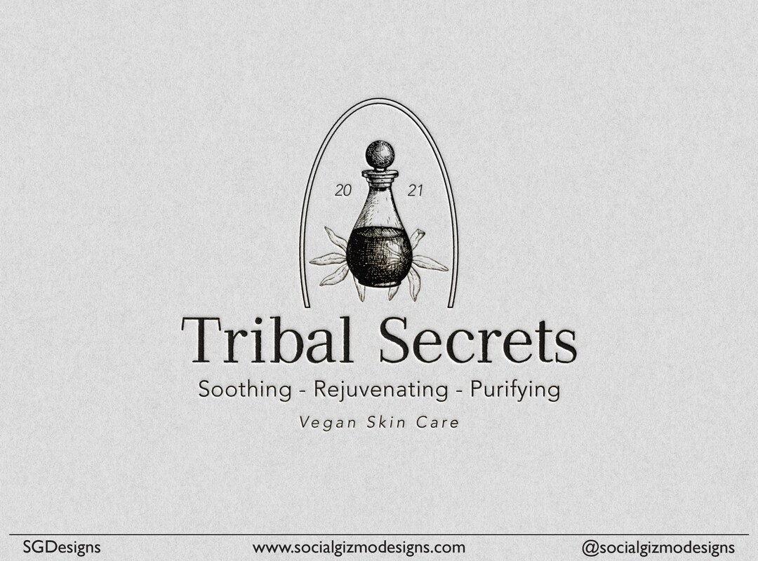 Alchemy Logo Design, Apothecary Logo Design, Premade Logo Design ...