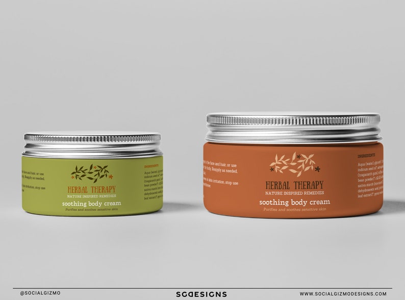 Editable Body Product Jar Label Template Apothecary Jar Label - Etsy UK