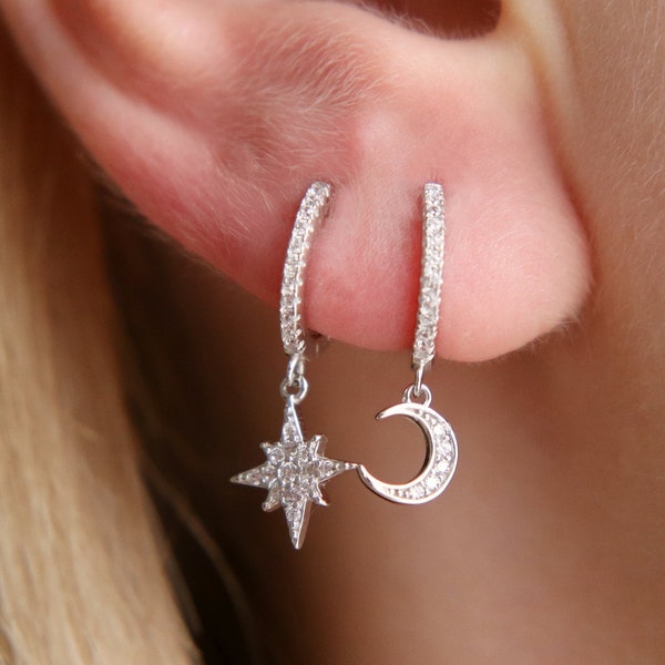 Star Earrings - Etsy