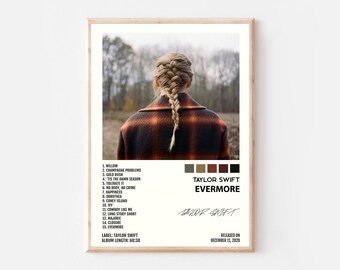 Evermore Album Cover Poster - Etsy