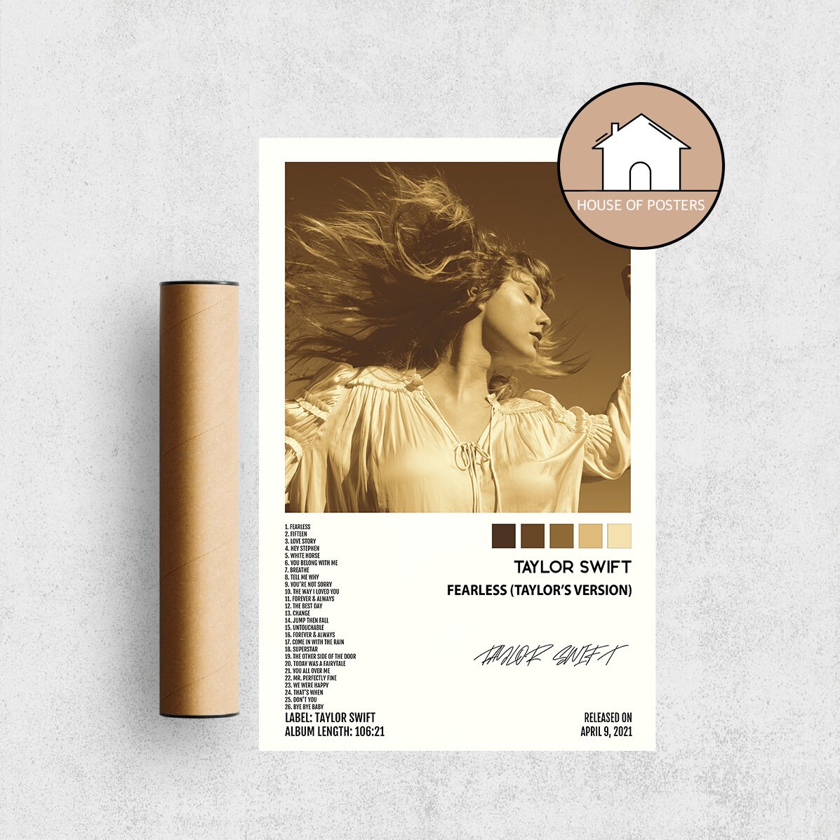 Taylor Swift Fearless Album Song List
