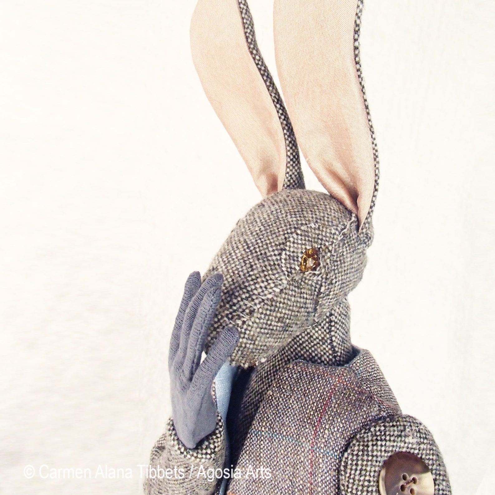 Janero the Jackrabbit Artdoll Pattern and Tutorial DIY - Etsy Canada