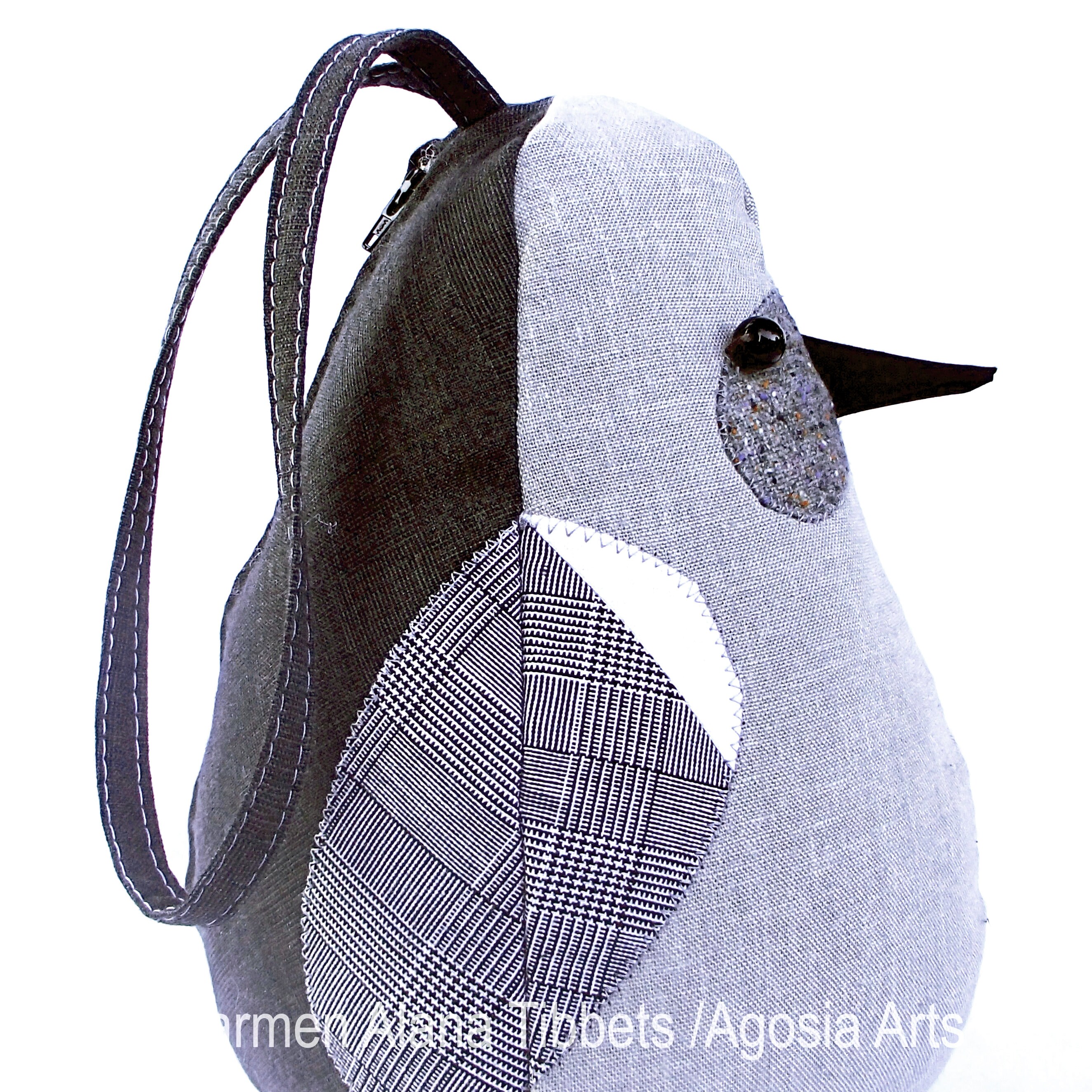 Northern Mockingbird Doorstop and Stuffed Bird Digital PDF Pattern ...