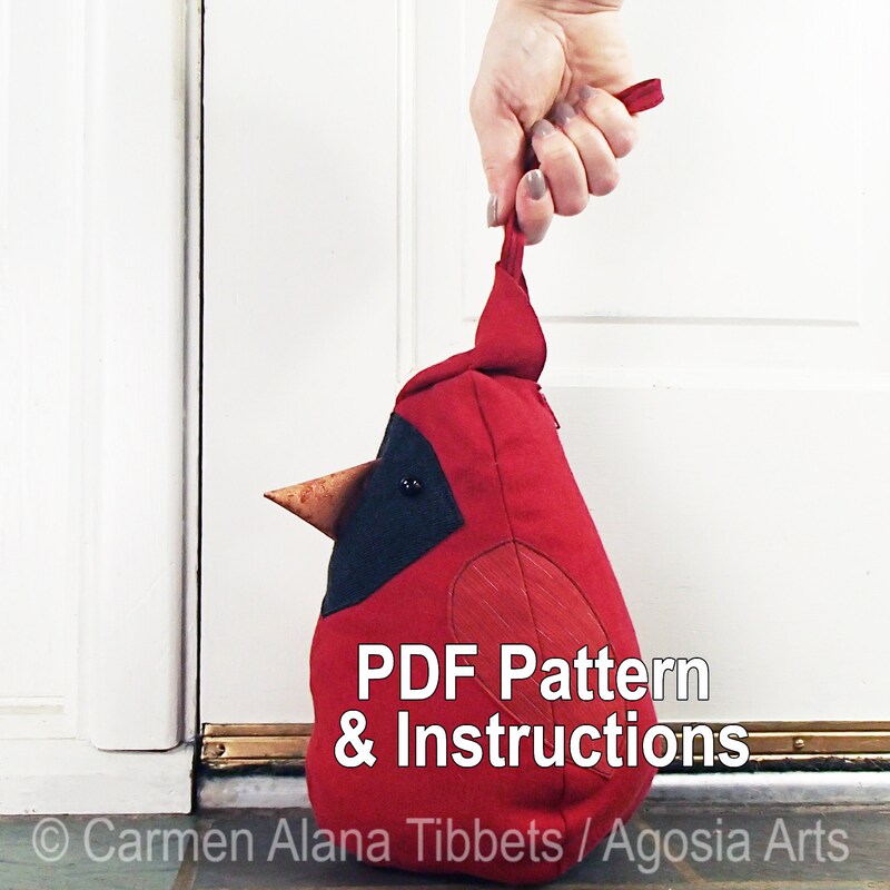 Stuffed Bird Pattern - Etsy