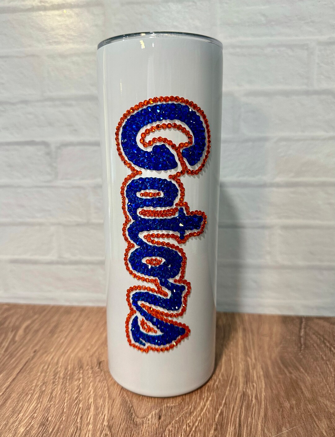 UF Gators Blinged Tumbler/gators Cup/gators Skinny Tumbler/gators Gift ...
