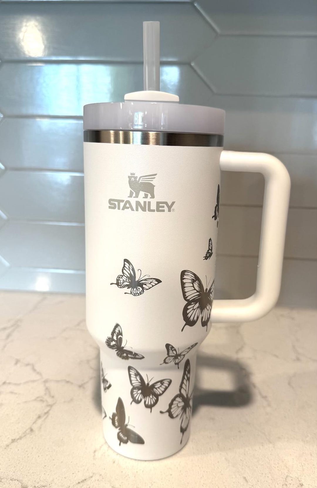 40oz Butterfly Stanley/butterfly Cup/40oz Butterfly Wrap/butterflies on ...