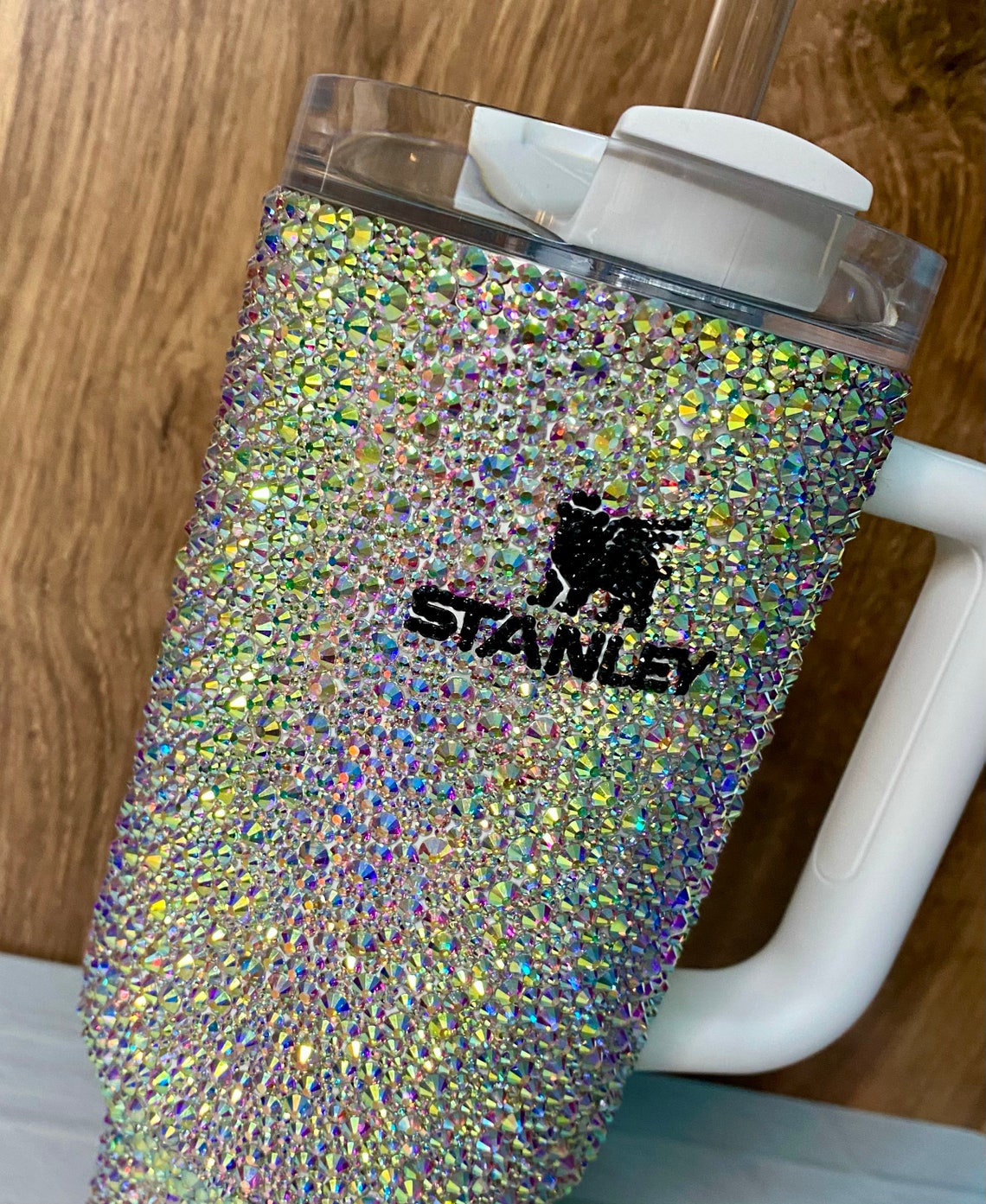 Authentic Bride Rhinestone Stanley Tumbler/glass Rhinestone Tumbler ...