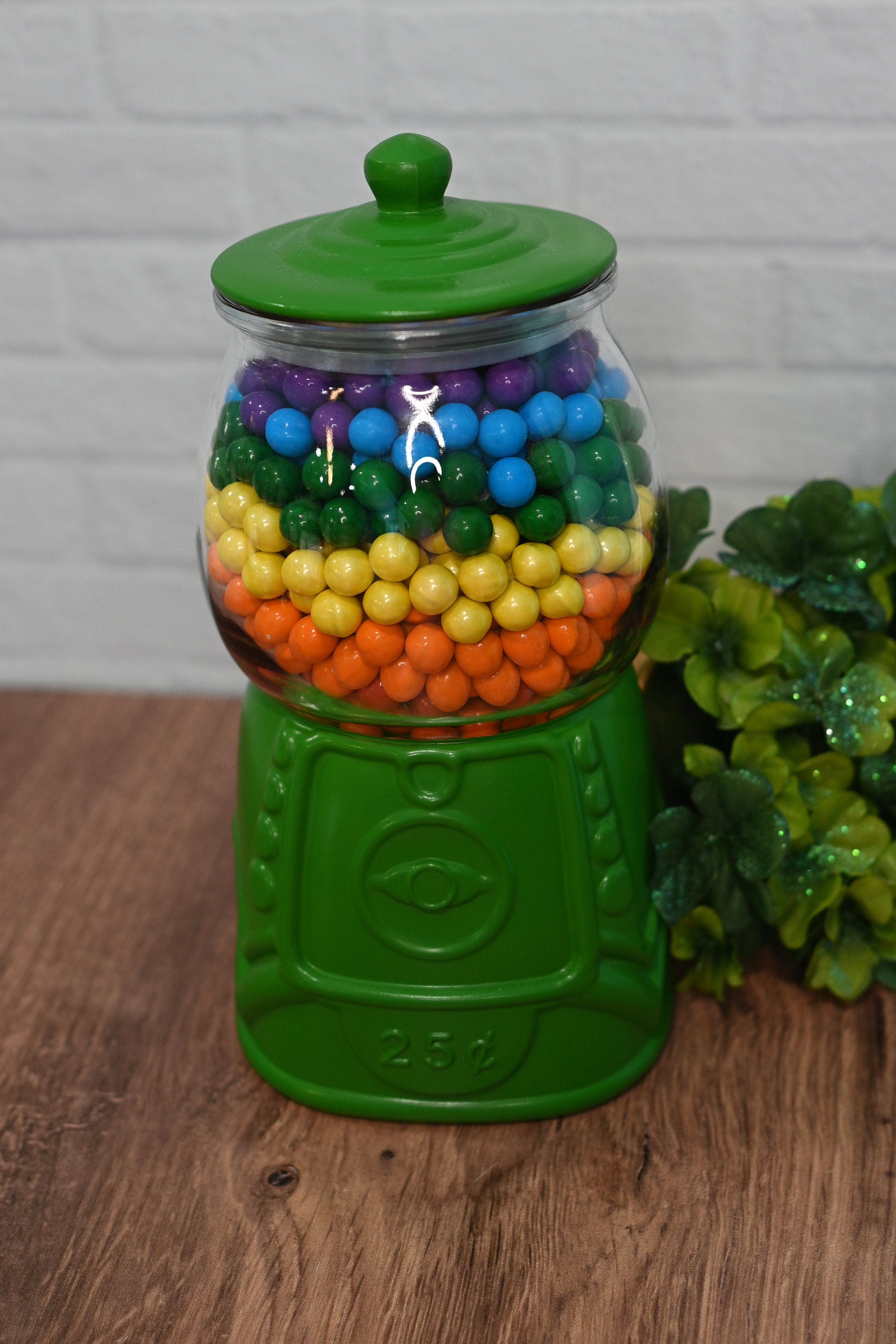 Rainbow Gumball Machine St. Patty's Day Decor - Etsy