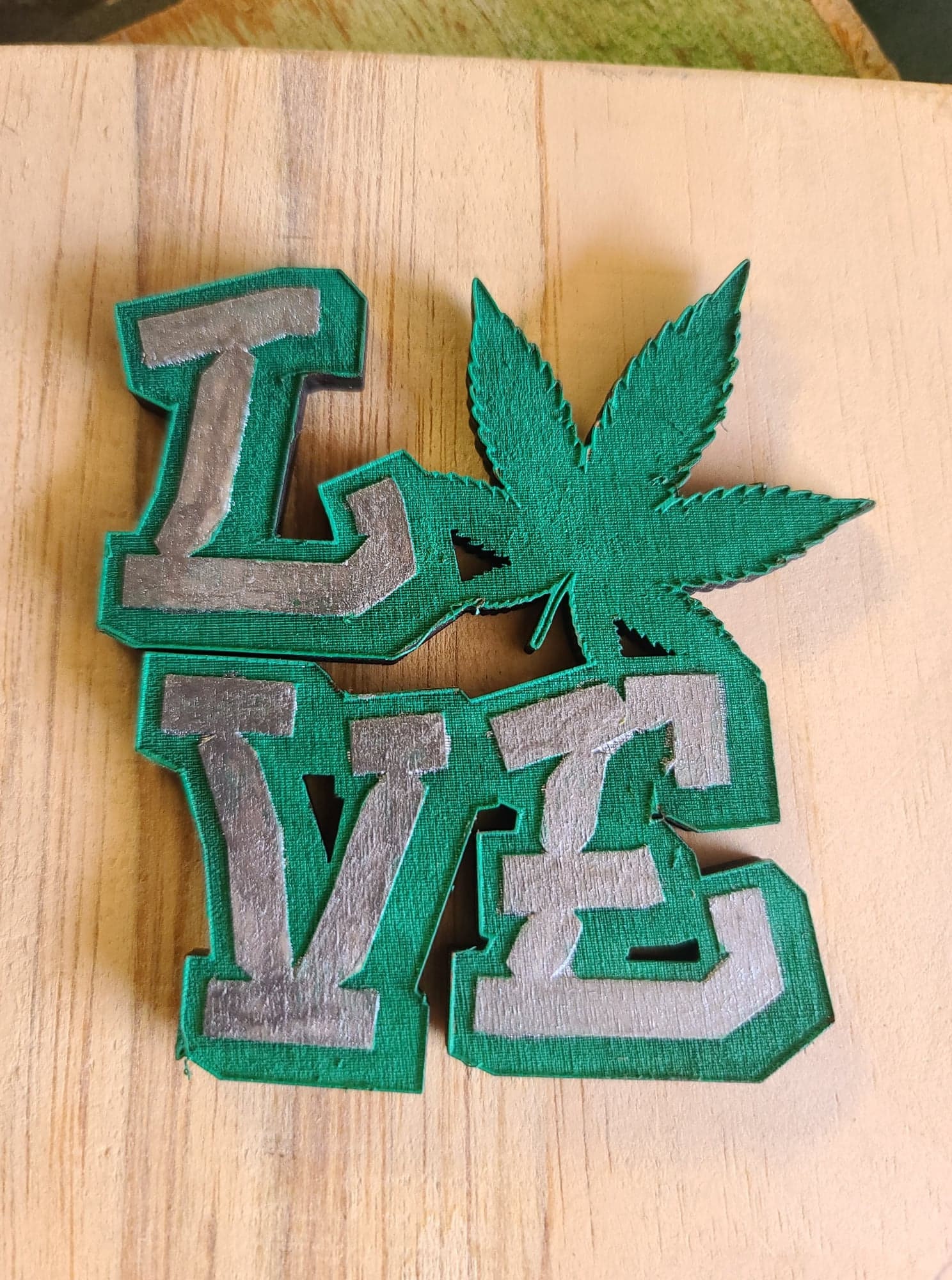 Love Weed Clipart, Dxf, ZIP, Love Weed File, Printable, Svg Files ...