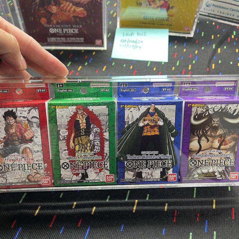 One Piece Tcg Deck Box - Etsy