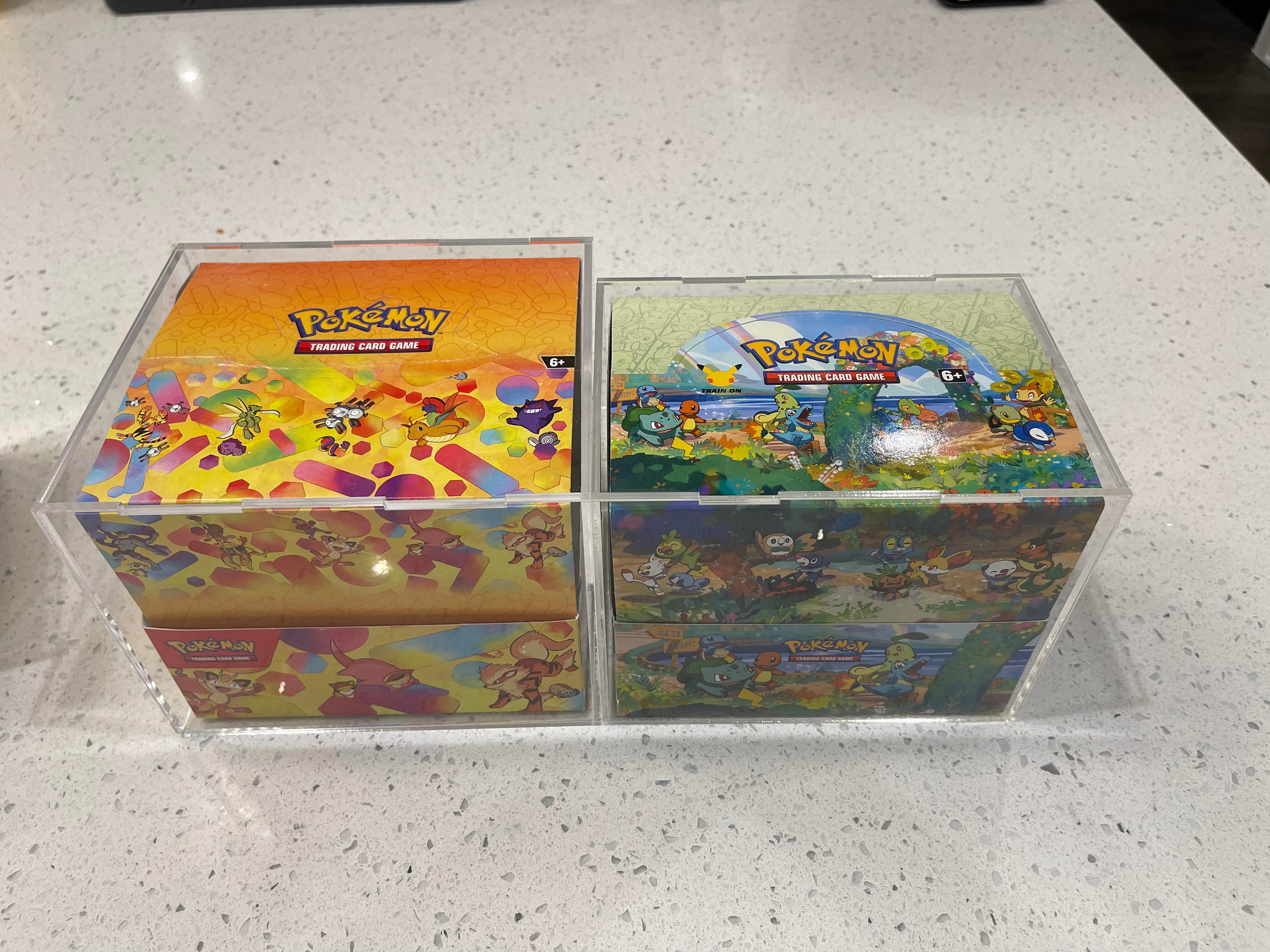 Pokemon - 151 SWSH Tin Set (UPC) Acrylic Protective Display Case - Etsy