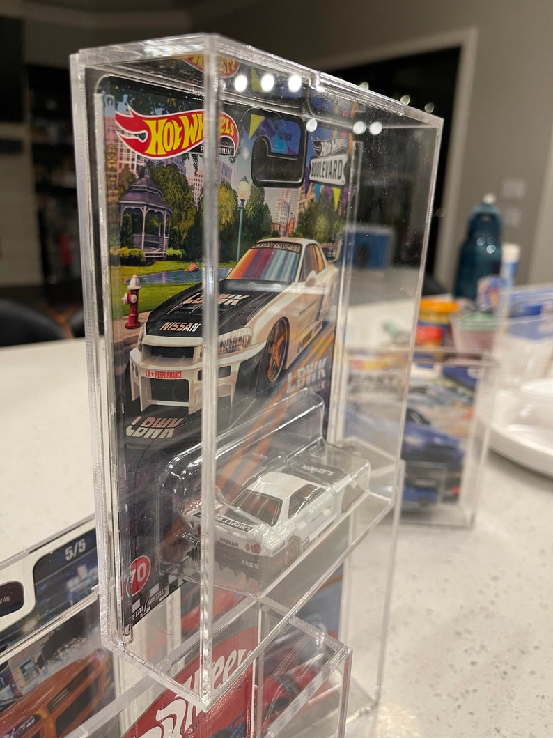 Hotwheels Acrylic Display Case - Premium - Blvd - Etsy