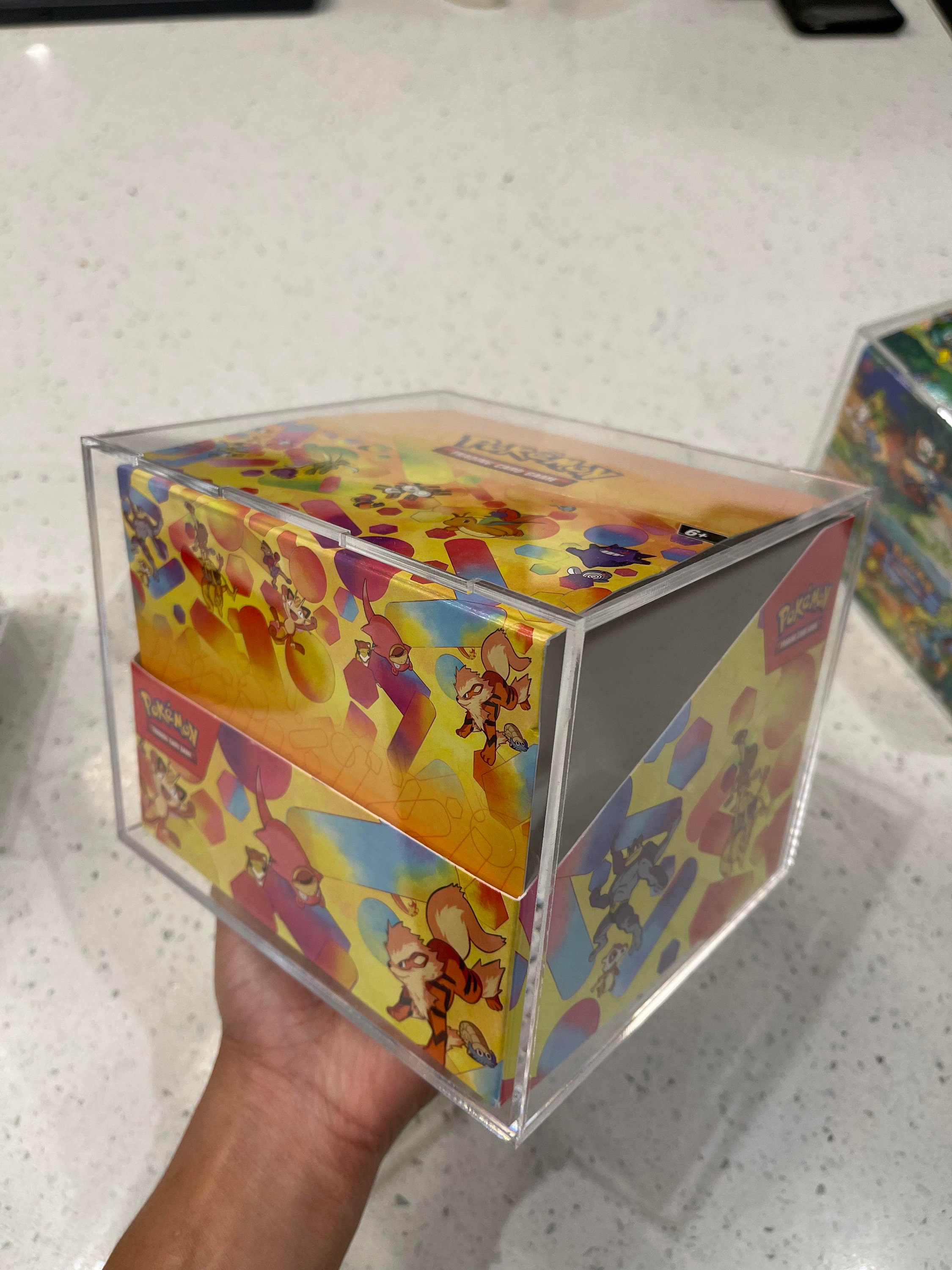 Pokemon - 151 SWSH Tin Set (UPC) Acrylic Protective Display Case - Etsy