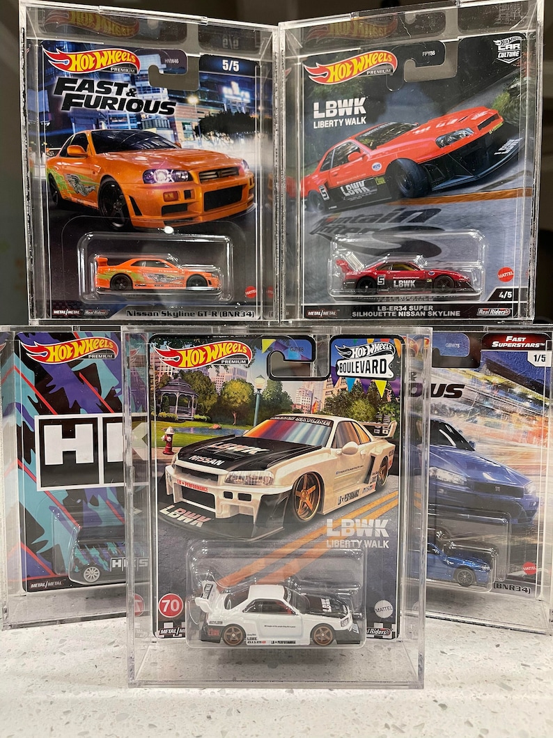 Hotwheels Acrylic Display Case - Premium/blvd Series - Etsy