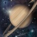 Saturn Planet | Bar Decor | Saturn Wall Art | Space Wall Art | Saturn ...